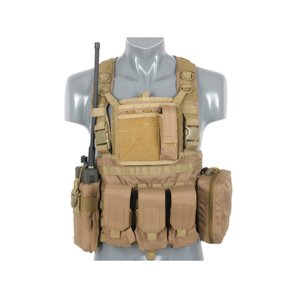 Force Recon Chest Rig Coyote - Robust Paintball Ausrüstung