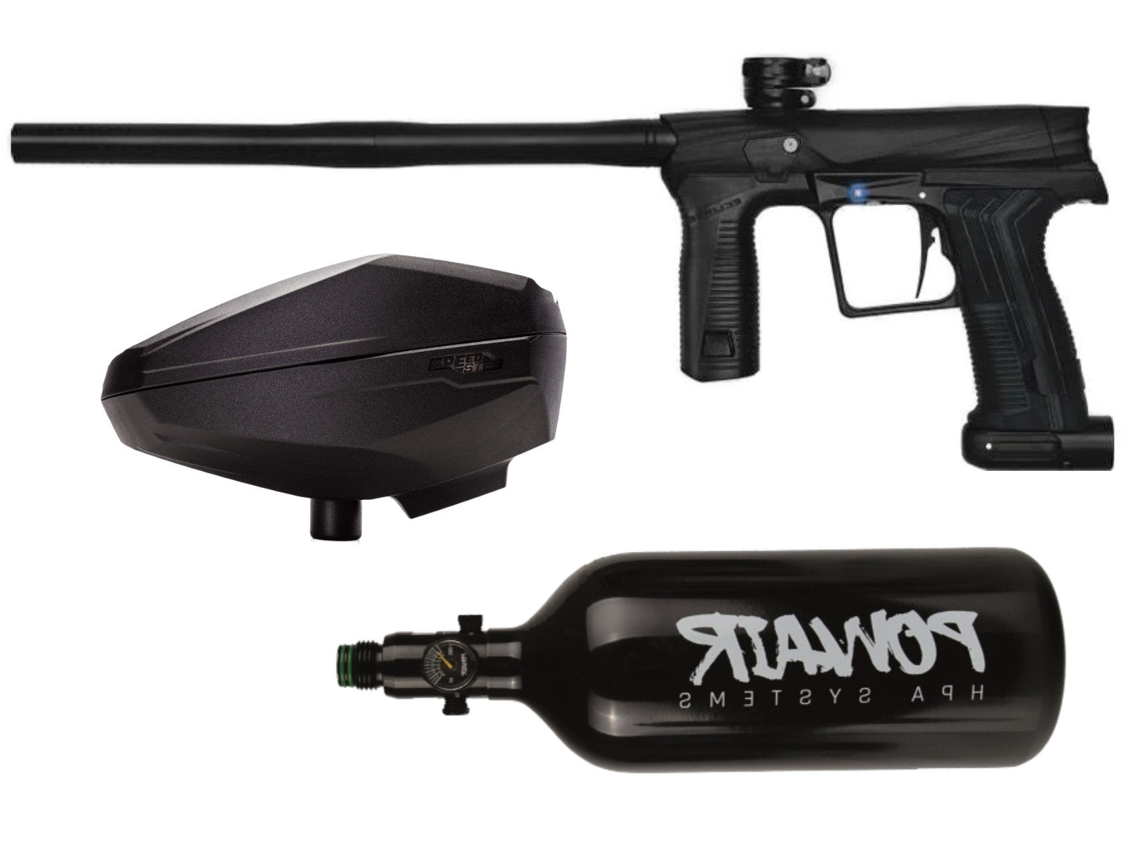 Planet Eclipse ETHA3 Paintball Markierer Sparpaket inkl. Exportfeder