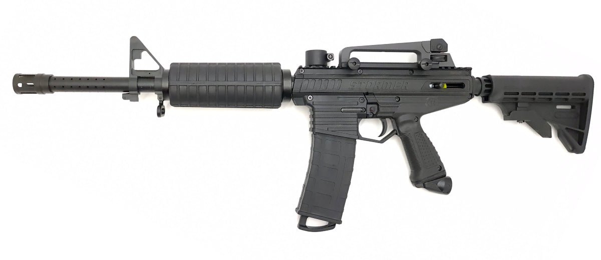 Tippmann Stormer M16 Elite Dual Fed Paintball Markierer - Schwarz