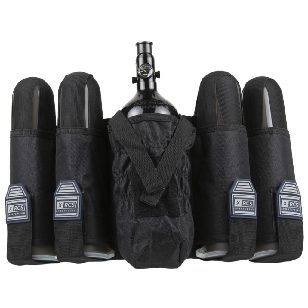 Paintball Battlepack 4+1 Schwarz - XRCS Sportswear